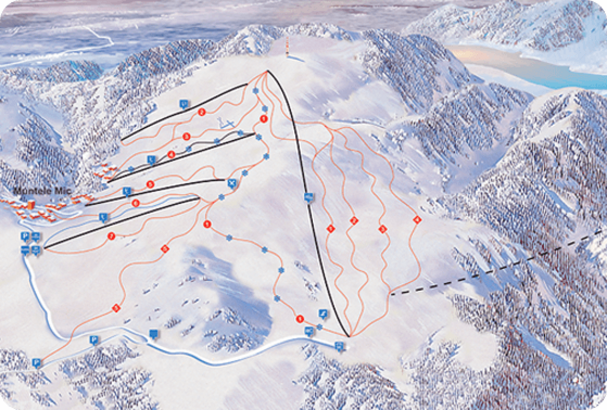 Muntele Mic - Skipass și informații ale domeniului schiabil - e-Ghid.ro